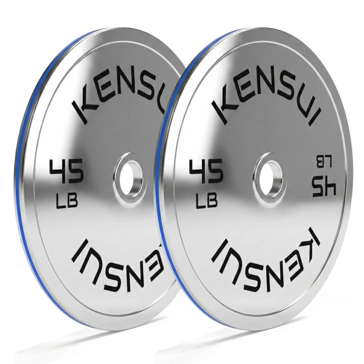 Calibrated Chrome Weight Plates (LBS)– Kensui