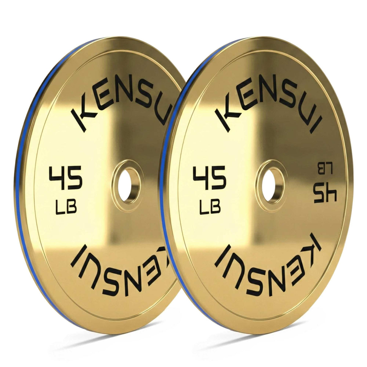 Calibrated Gold Weight Plates (LBS)– Kensui