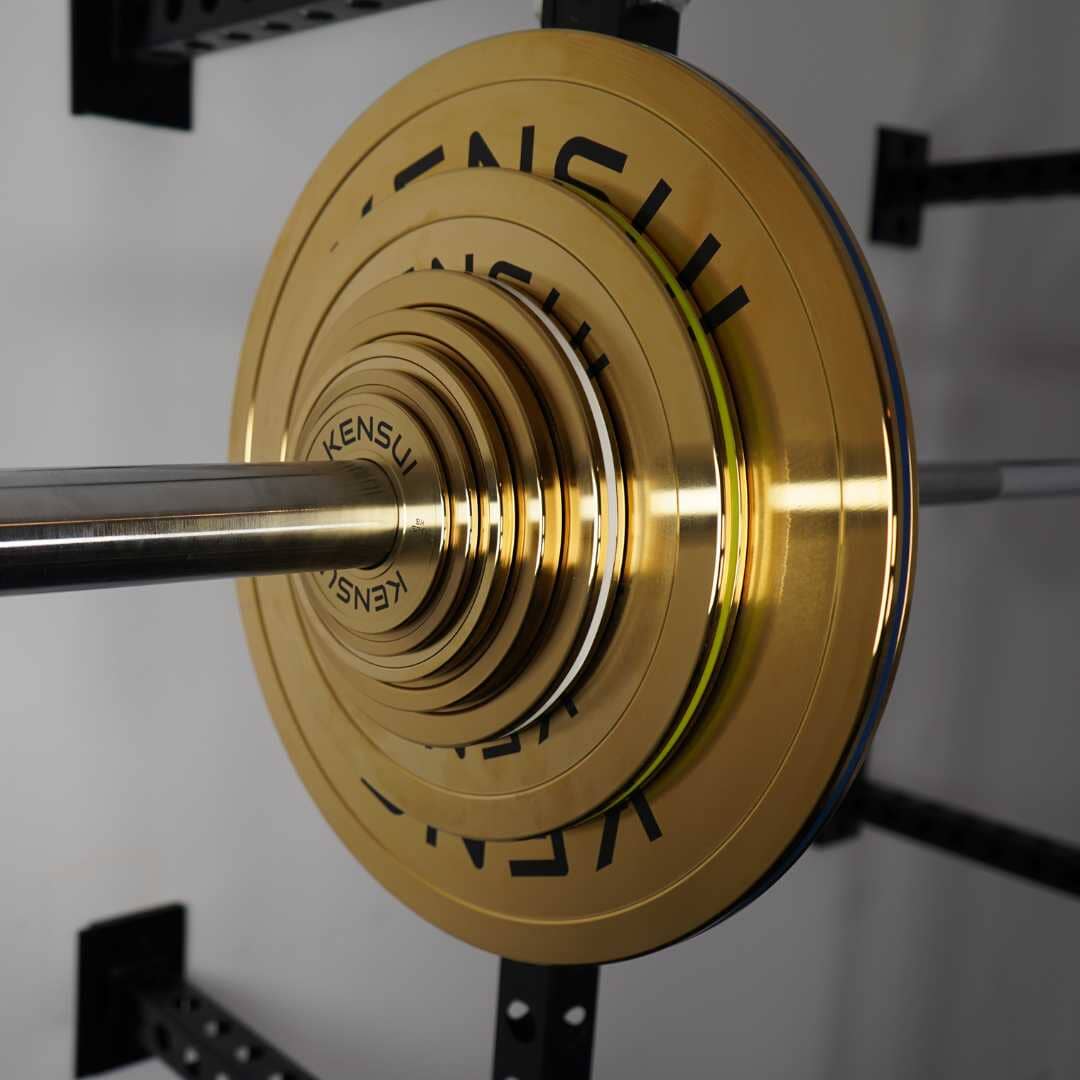 Calibrated Gold Weight Plates (LBS)– Kensui
